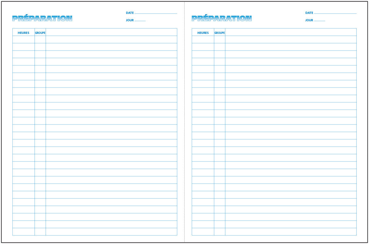 Standard school preparation notebook Écolo # 12 – Papeterie Ecolo Plus